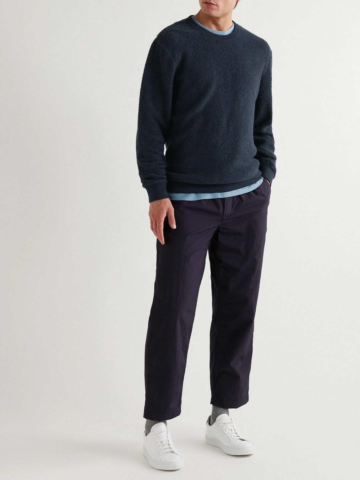 Orlebar Brown - Pierce Cotton-Jersey Sweatshirt - Blue Orlebar Brown