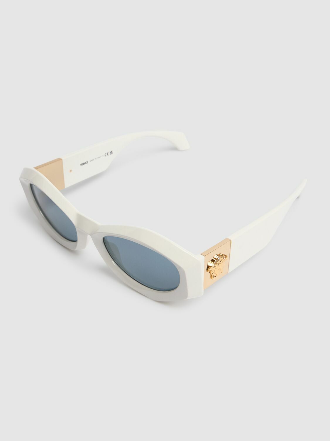 VERSACE Oval Acetate Sunglasses Versace