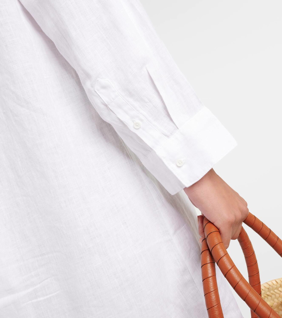 Melissa Odabash Dania linen shirt dress Melissa Odabash