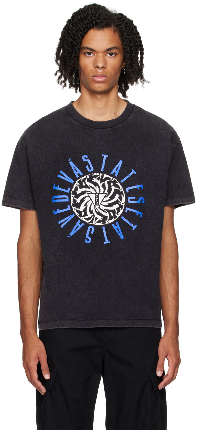 DEVÁ STATES Black Buzzsaw T-Shirt DEVÁ STATES