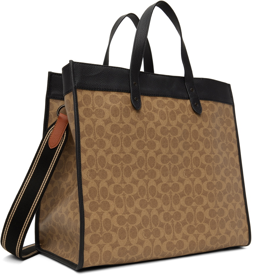 Coach 1941 Tan Field 40 Tote Coach 1941