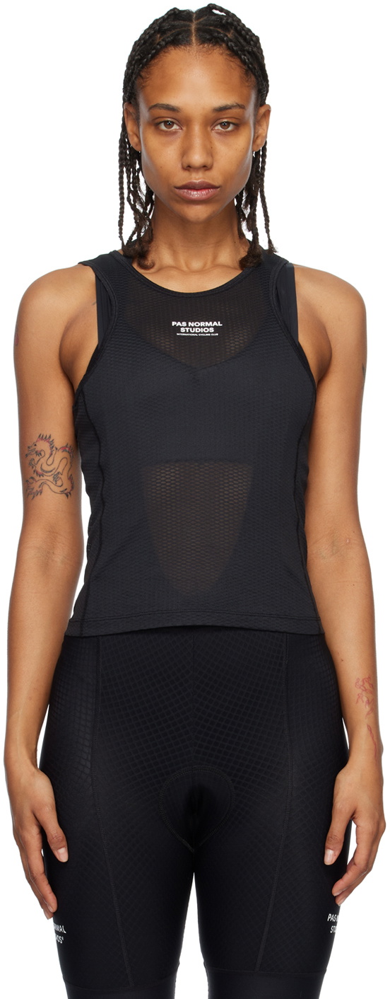 Pas Normal Studios Black Base Layer Tank Top Pas Normal Studios