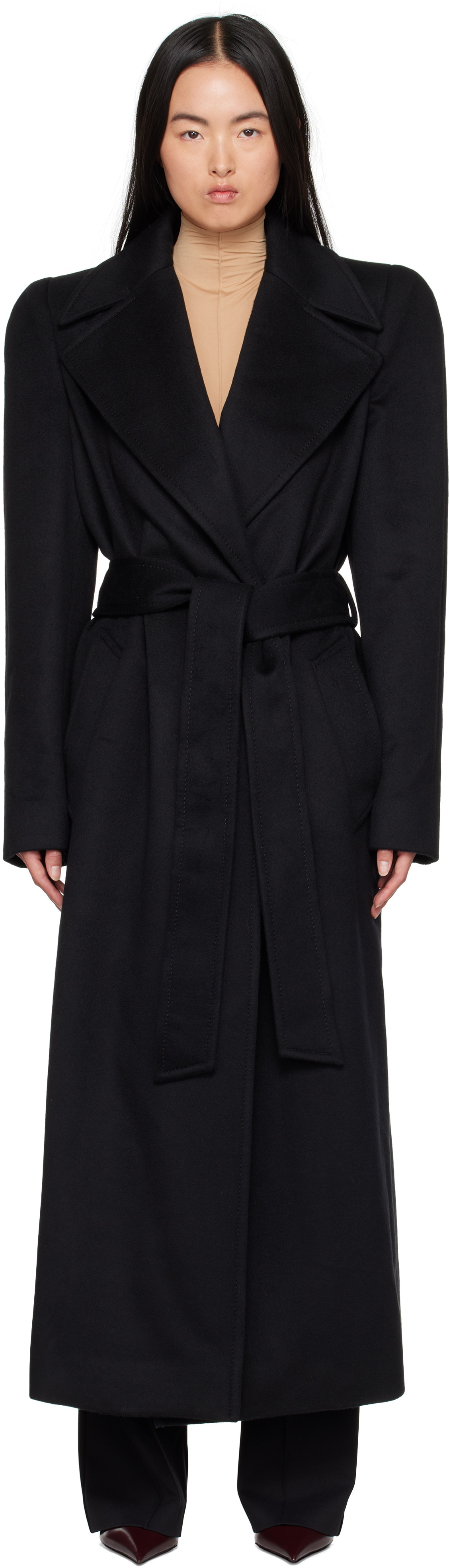 WARDROBE.NYC Black Rosie Huntington-Whiteley Edition RHW Coat WARDROBE.NYC