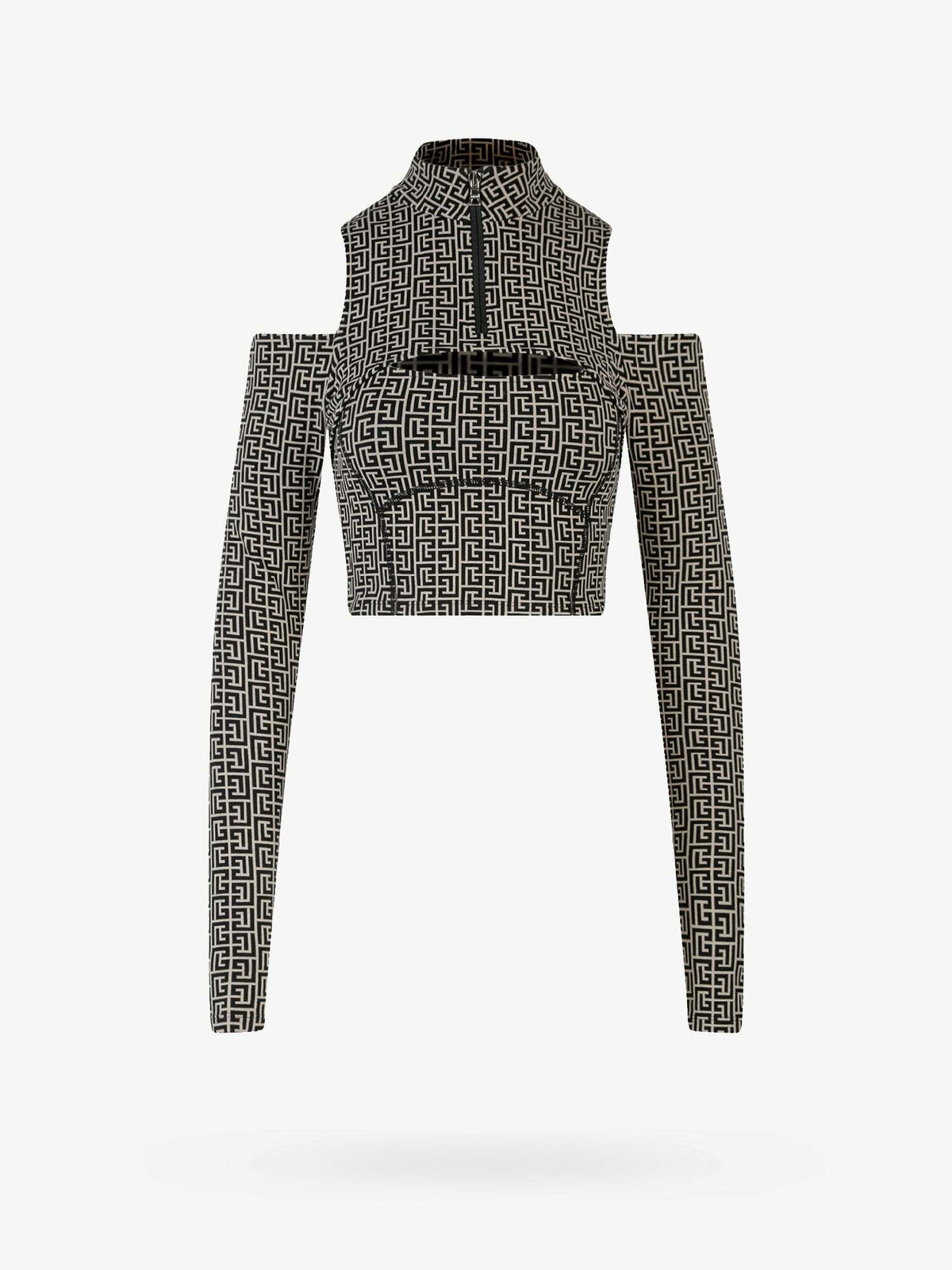 Balmain Top Black Womens Balmain