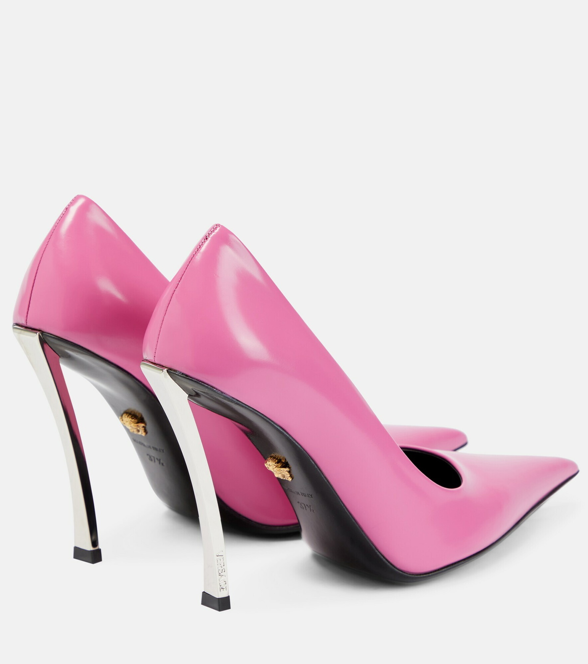 Versace - Pin-Point leather pumps Versace