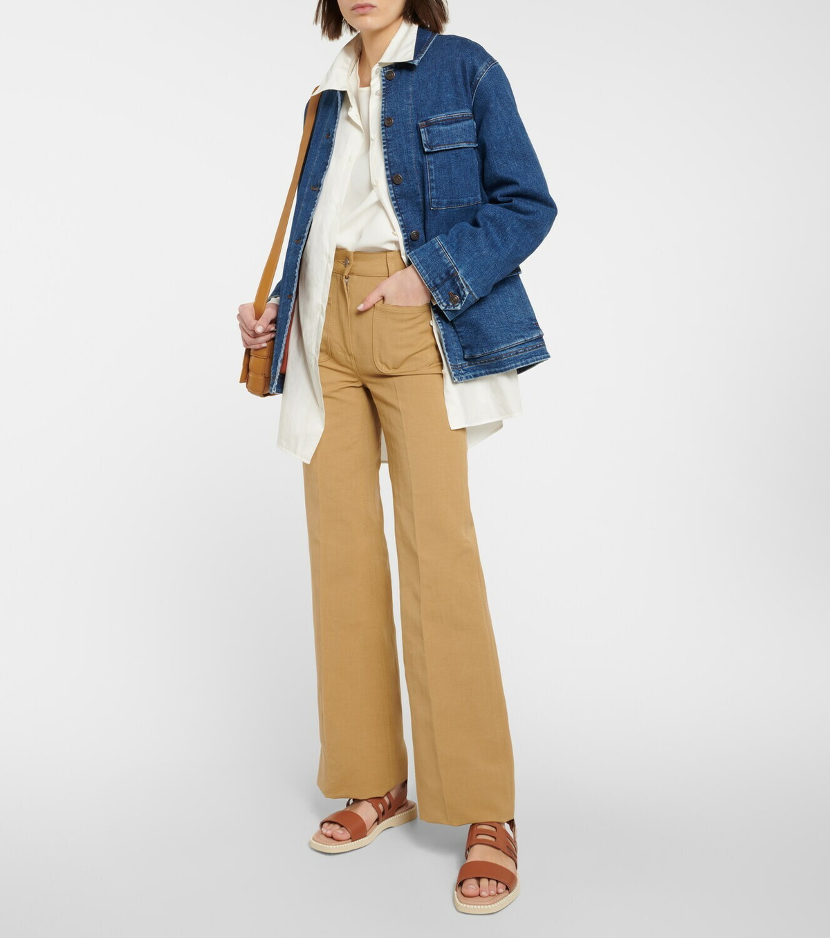 Hogan Leather sandals Hogan