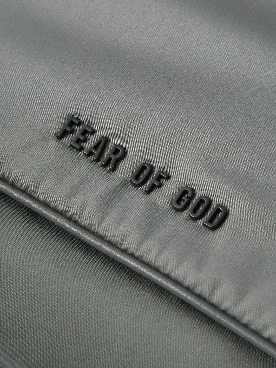 Fear of God - Logo-Appliquéd Leather-Trimmed Shell Backpack Fear Of God