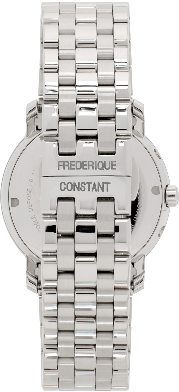 Frédérique Constant Silver Classics Index Business Timer Watch ...