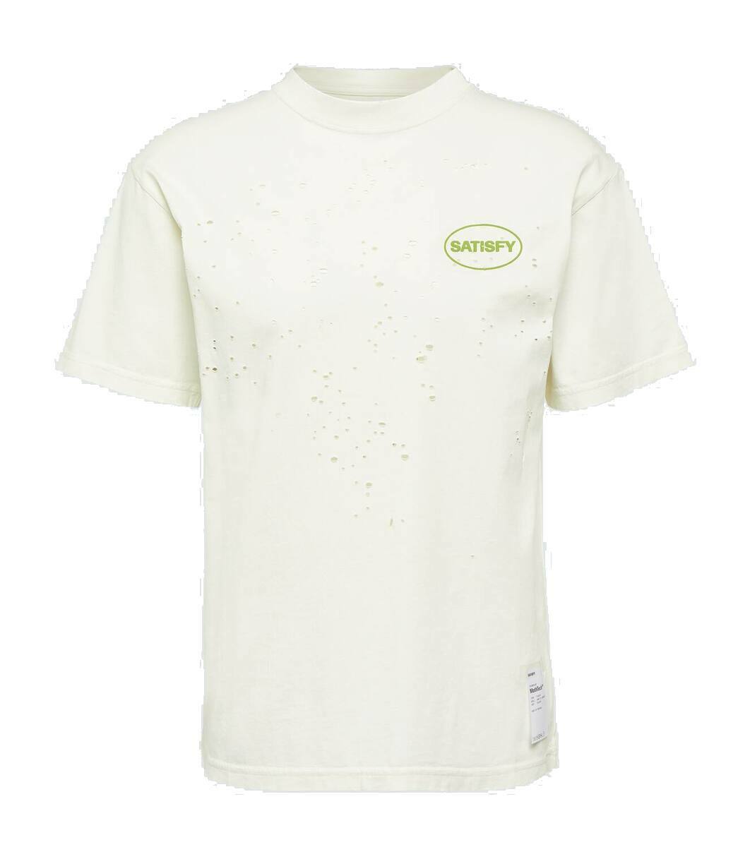 Satisfy Logo cotton jersey T-shirt Satisfy