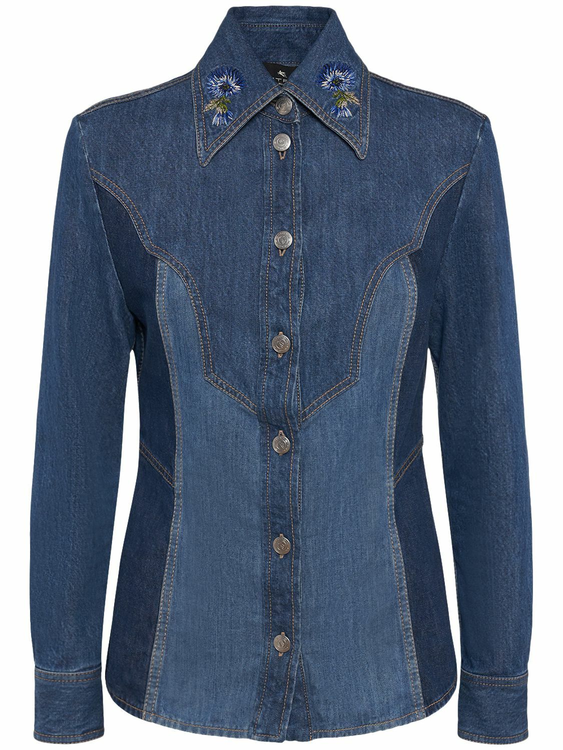 ETRO - Denim Cowboy Shirt Etro