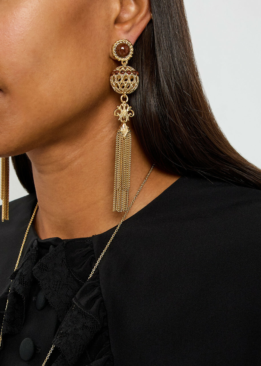 Chloe The Chloé Eternity Drop Earrings - Gold - One Size Chloe