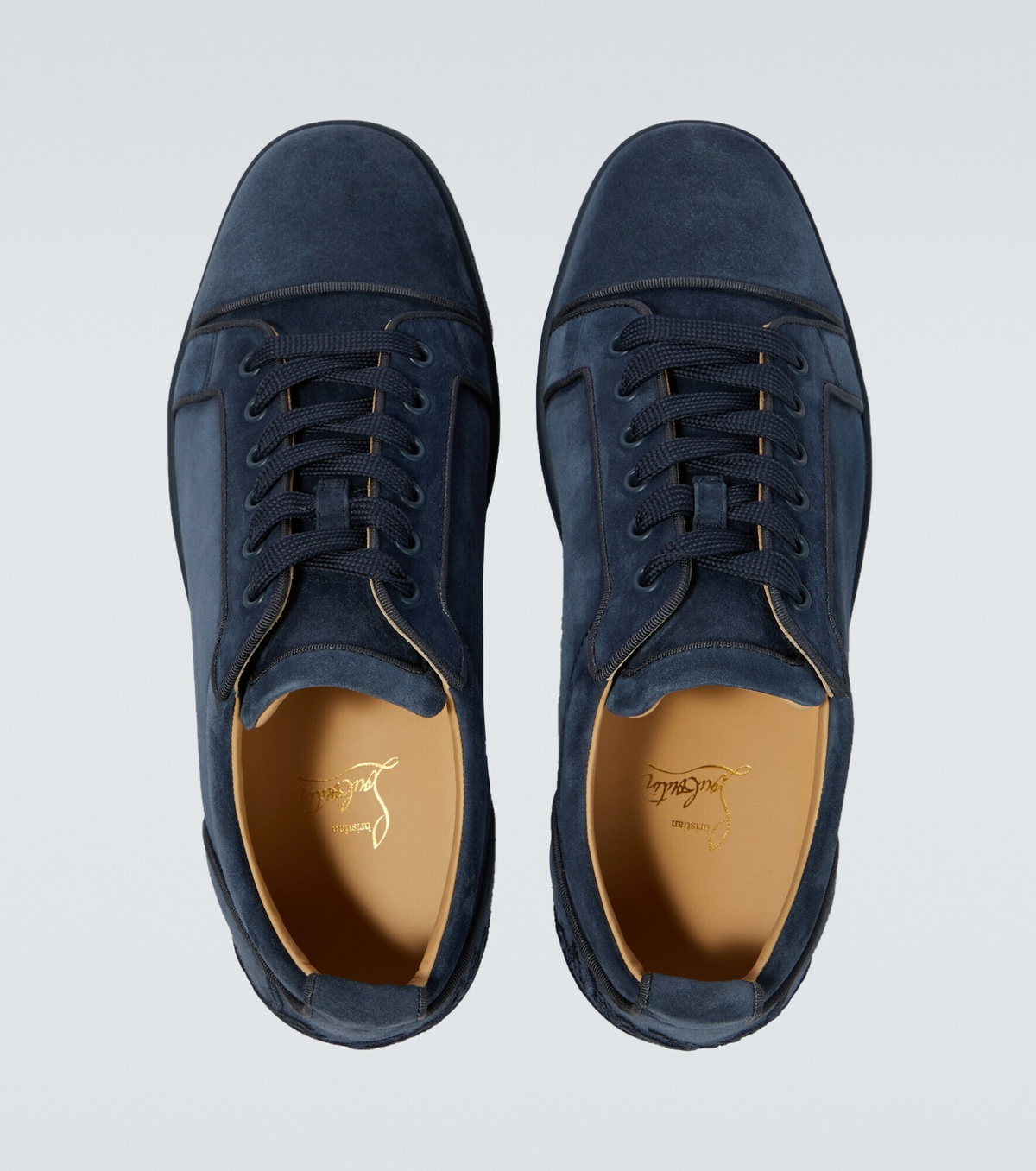 Christian Louboutin - Fun Louis Junior suede sneakers Christian Louboutin