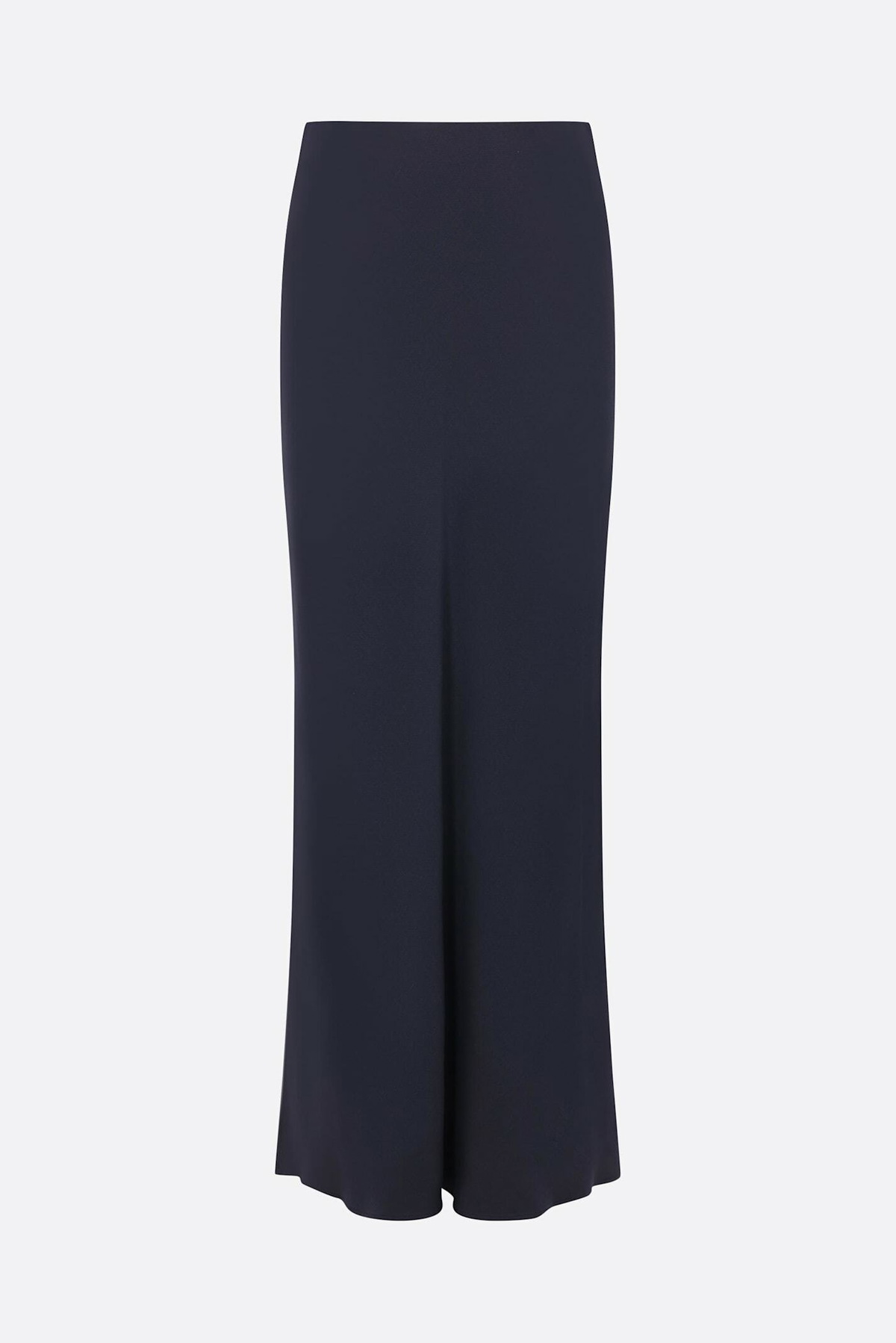 Brunello Cucinelli Fluid Bias-cut Long Skirt In Twill Brunello Cucinelli