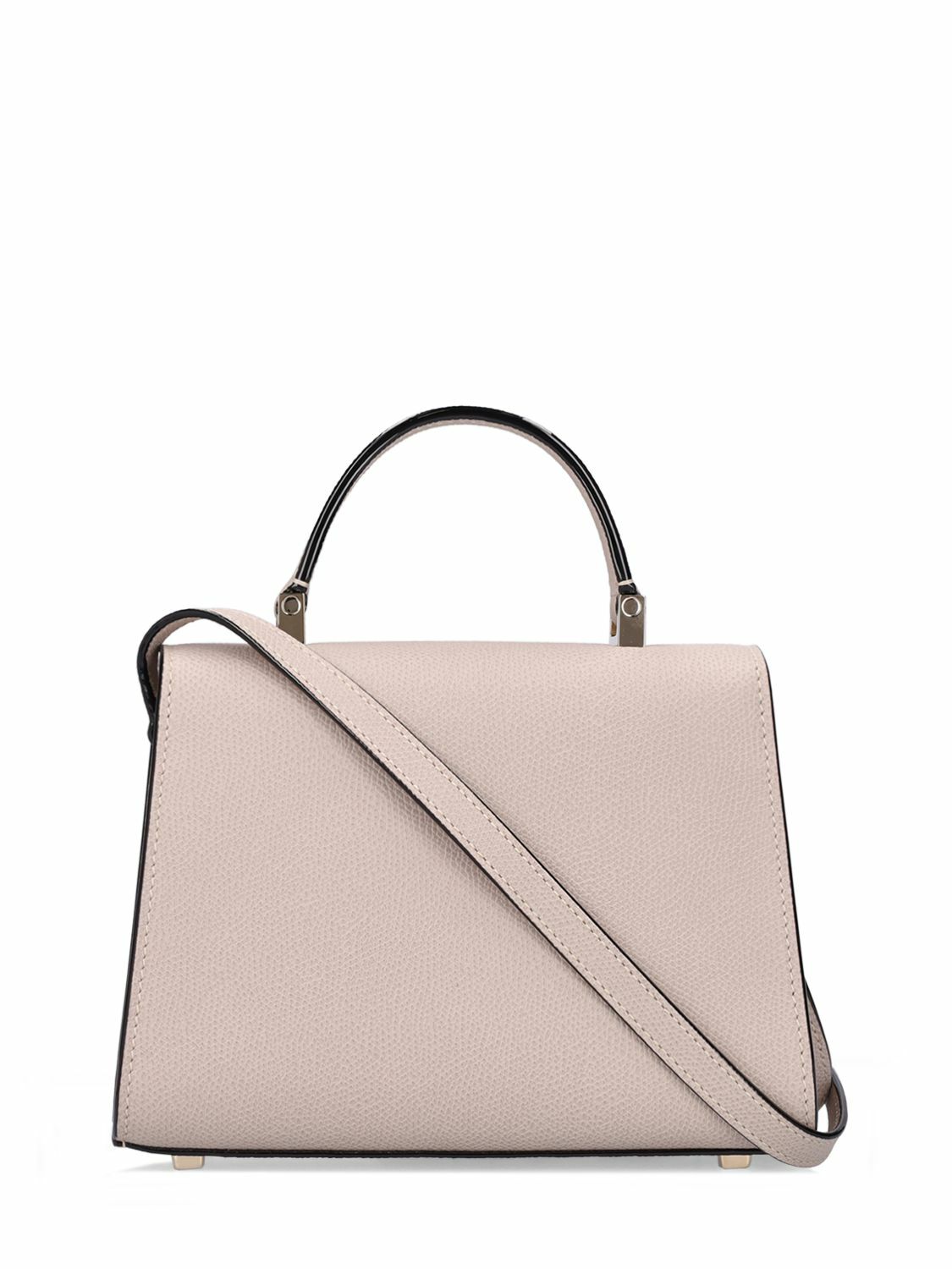 VALEXTRA - Micro Iside Grained Leather Bag Valextra