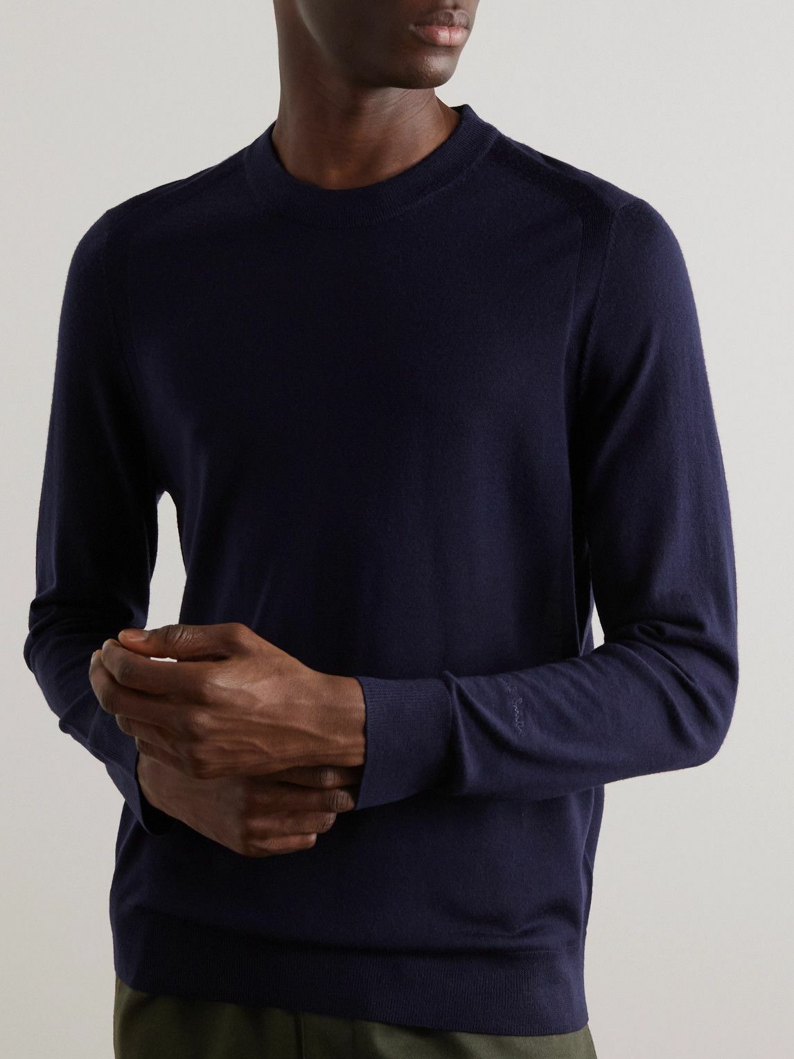 Paul Smith - Merino Wool Sweater - Blue Paul Smith
