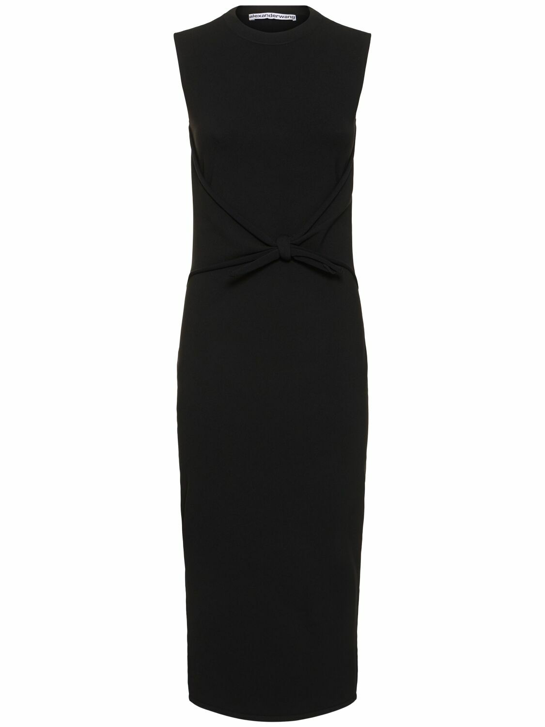 ALEXANDER WANG Muscle Tank Maxi Dress with Knot Alexander Wang