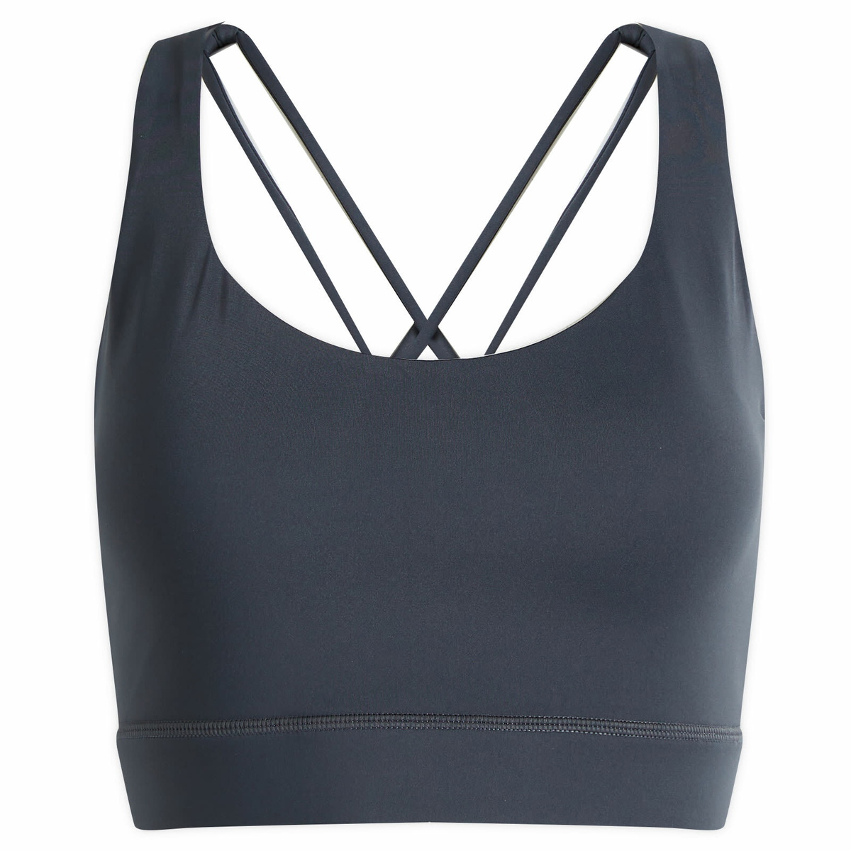 Adanola Women's Ultimate Cross Back Bra Top in Midnight Blue Adanola