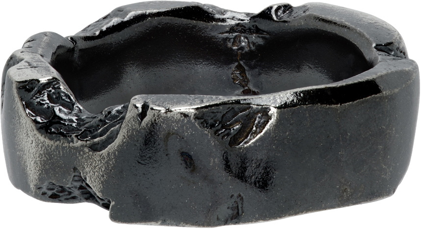 Chin Teo SSENSE Exclusive Concrete Ring Chin Teo