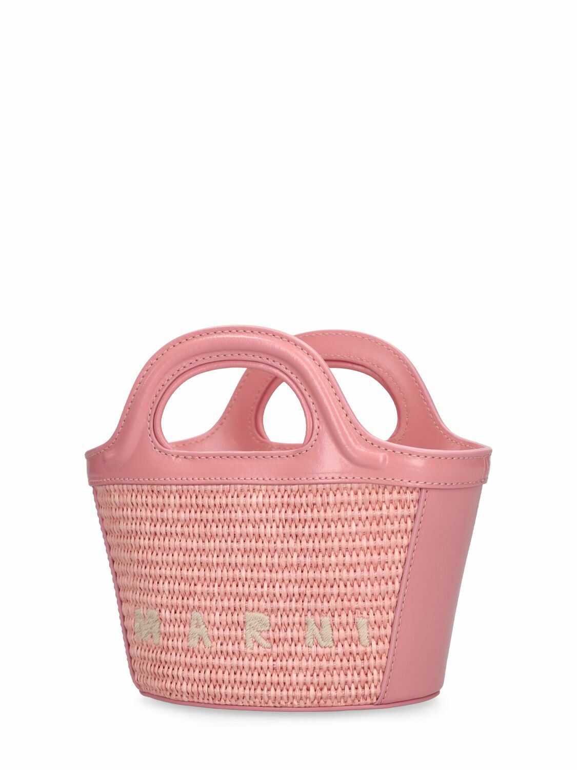 MARNI - Micro Tropicalia Raffia Effect Bag Marni