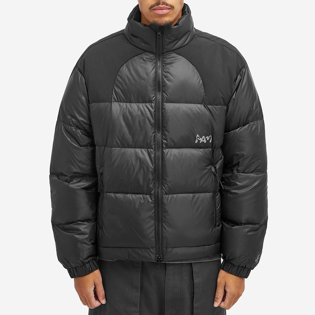 P.A.M. Men's Stream Down Puffer Jacket in Black P.A.M.
