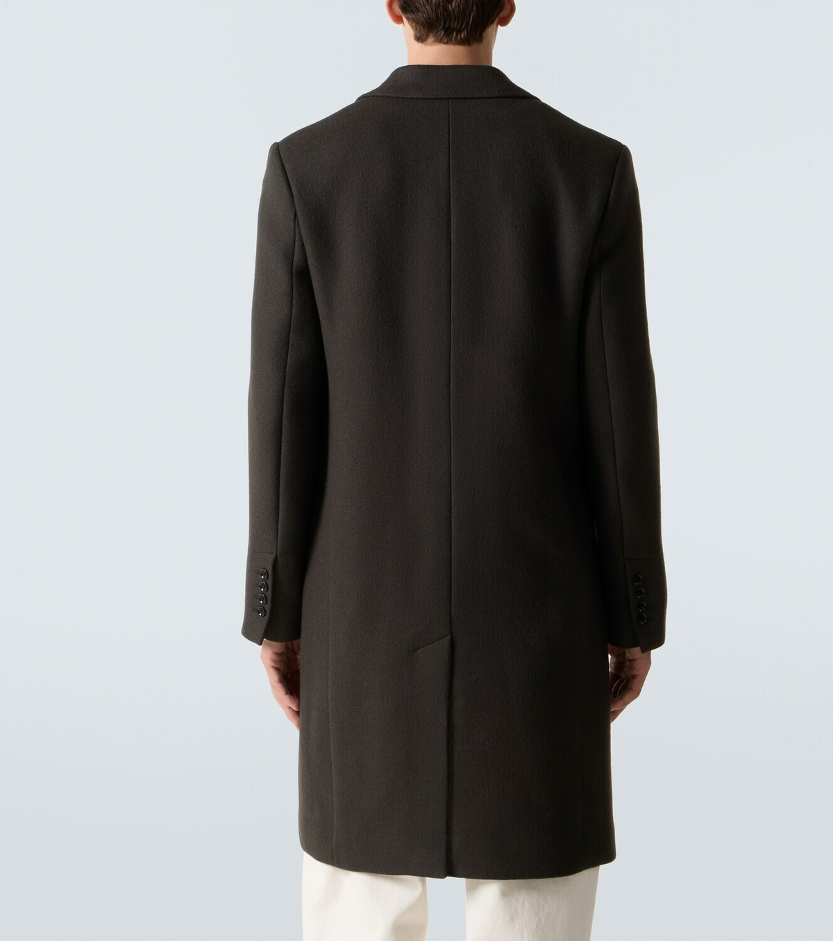 Ami Paris Single-breasted wool coat AMI