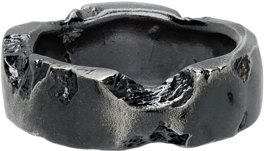 Chin Teo SSENSE Exclusive Concrete Ring Chin Teo