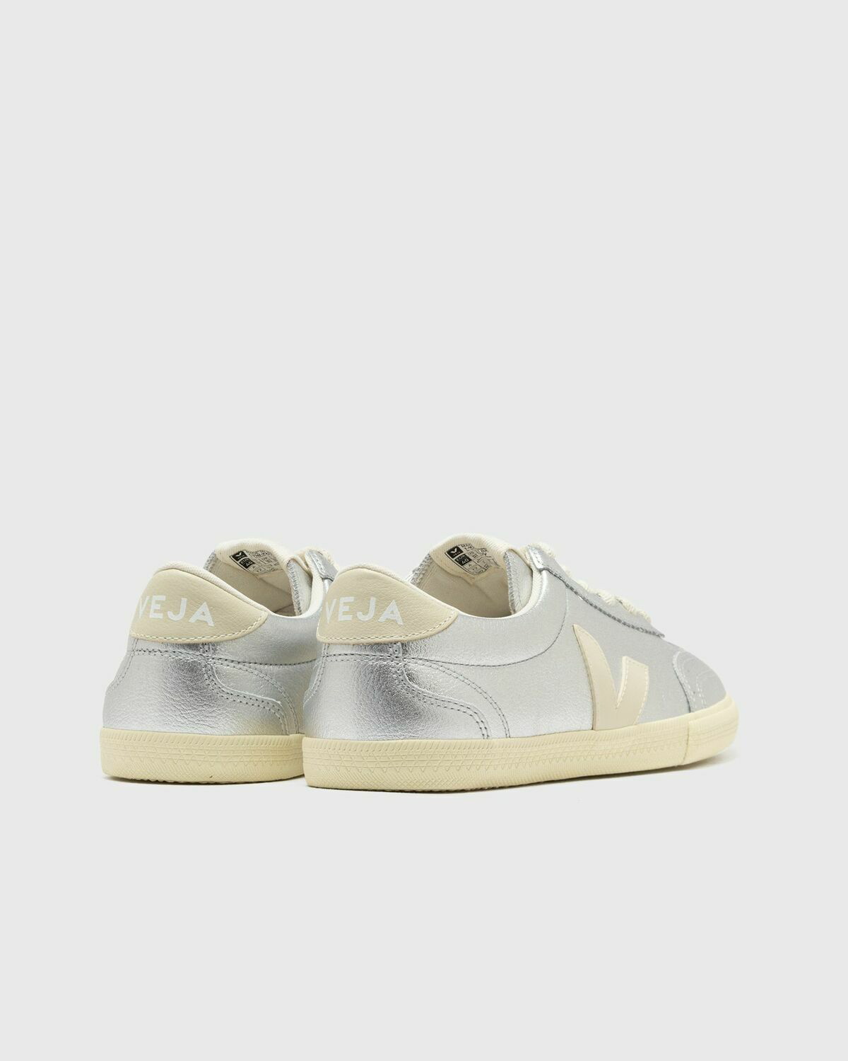 Veja O.T. LEATHER silver Womens Lowtop VEJA