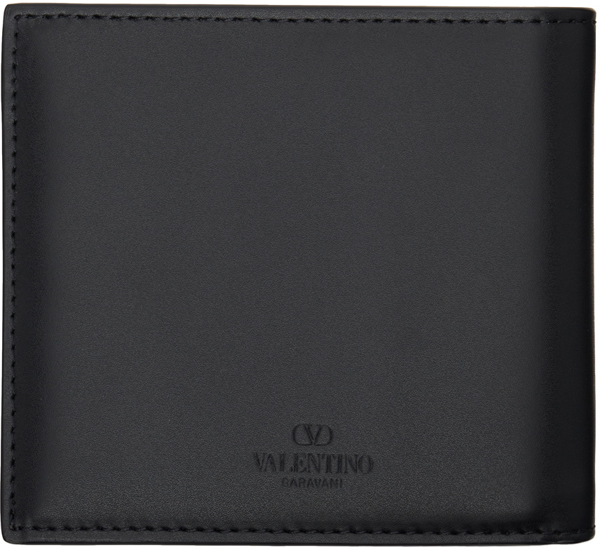 Valentino Garavani Black 'VLTN' Wallet Valentino Garavani