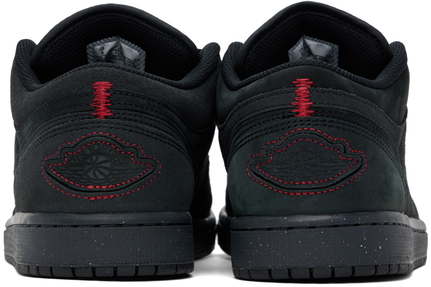 Nike Jordan Black Air Jordan 1 Low SE Craft Sneakers Nike Jordan Brand