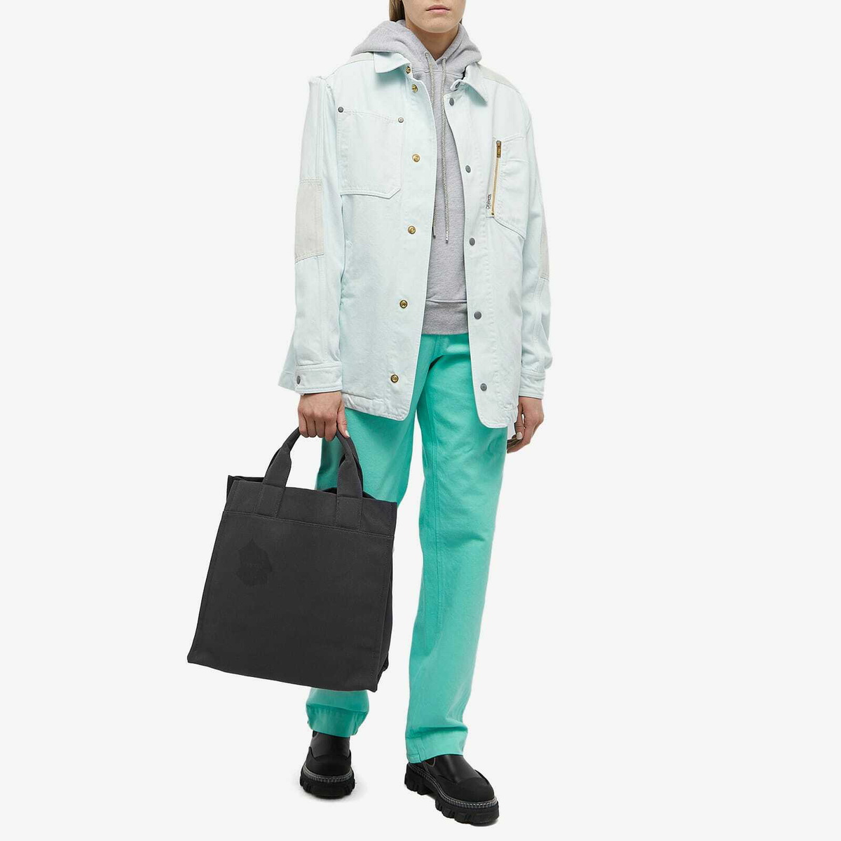 Objects IV Life Women's Logo Tote Bag in Anthracite Grey Objects IV Life