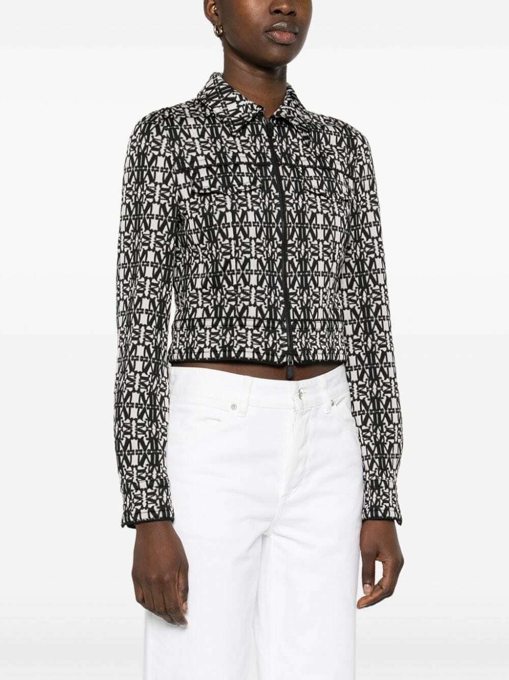 MAX MARA - Printed Short Jacket Max Mara