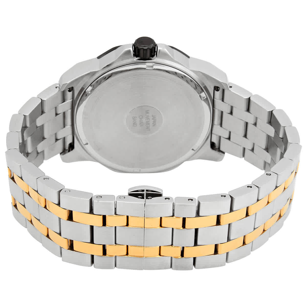 Bulova Marine Star Quartz Diamond Black Dial Mens Watch 98D175 Bulova