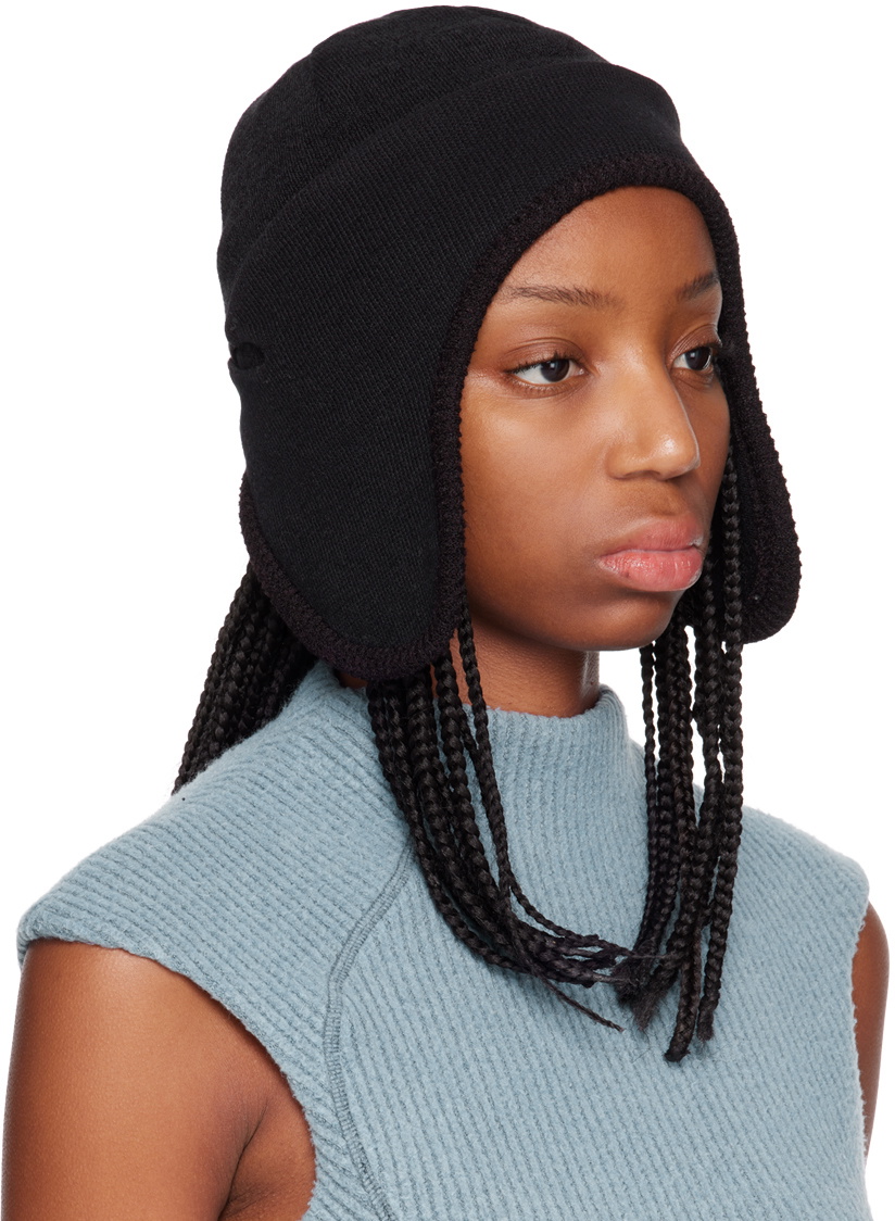 Hyein Seo Black Nausicaa Beanie Hyein Seo