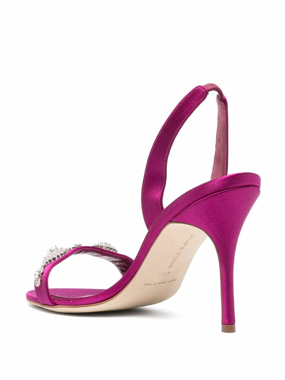 Manolo Blahnik 90 Lamisan Sandals Manolo Blahnik