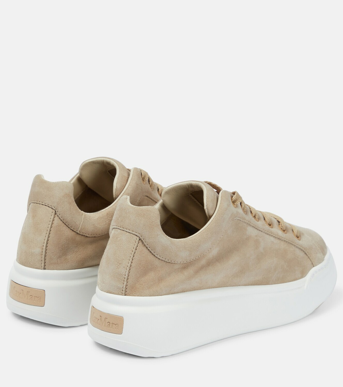 Max Mara - Maxiv leather sneakers Max Mara