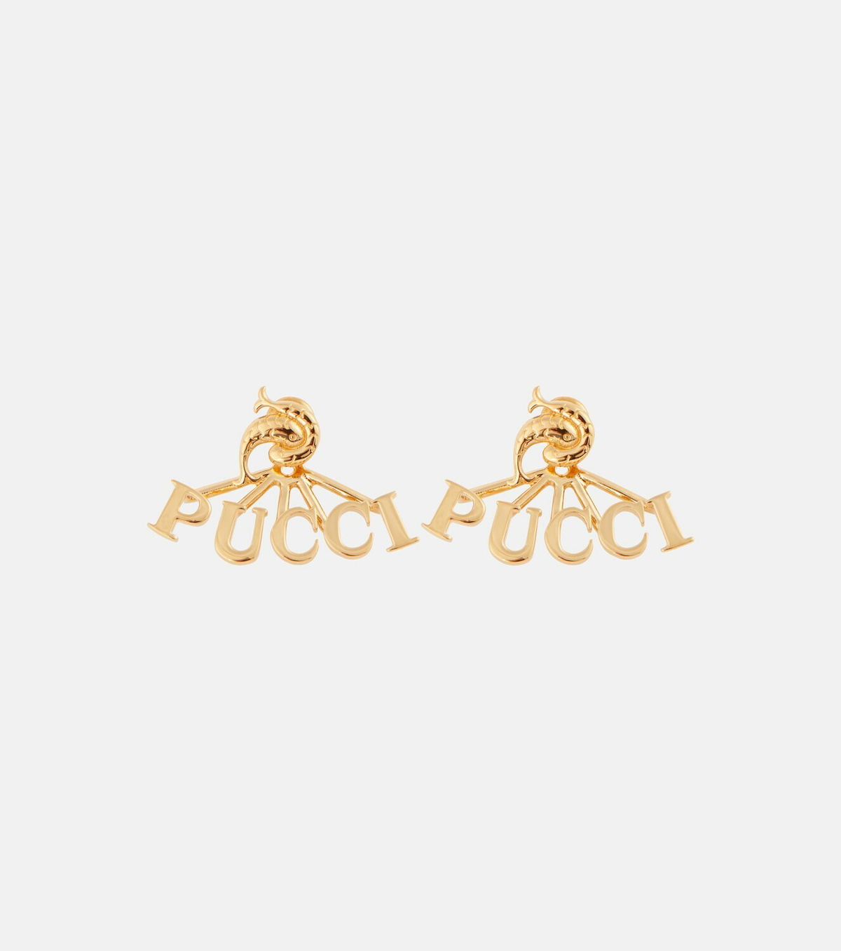 Pucci - Logo earrings Emilio Pucci