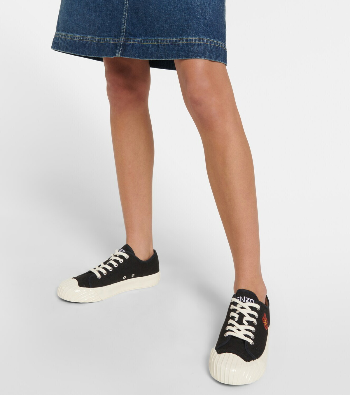 Kenzo - Boke Flower canvas sneakers Kenzo