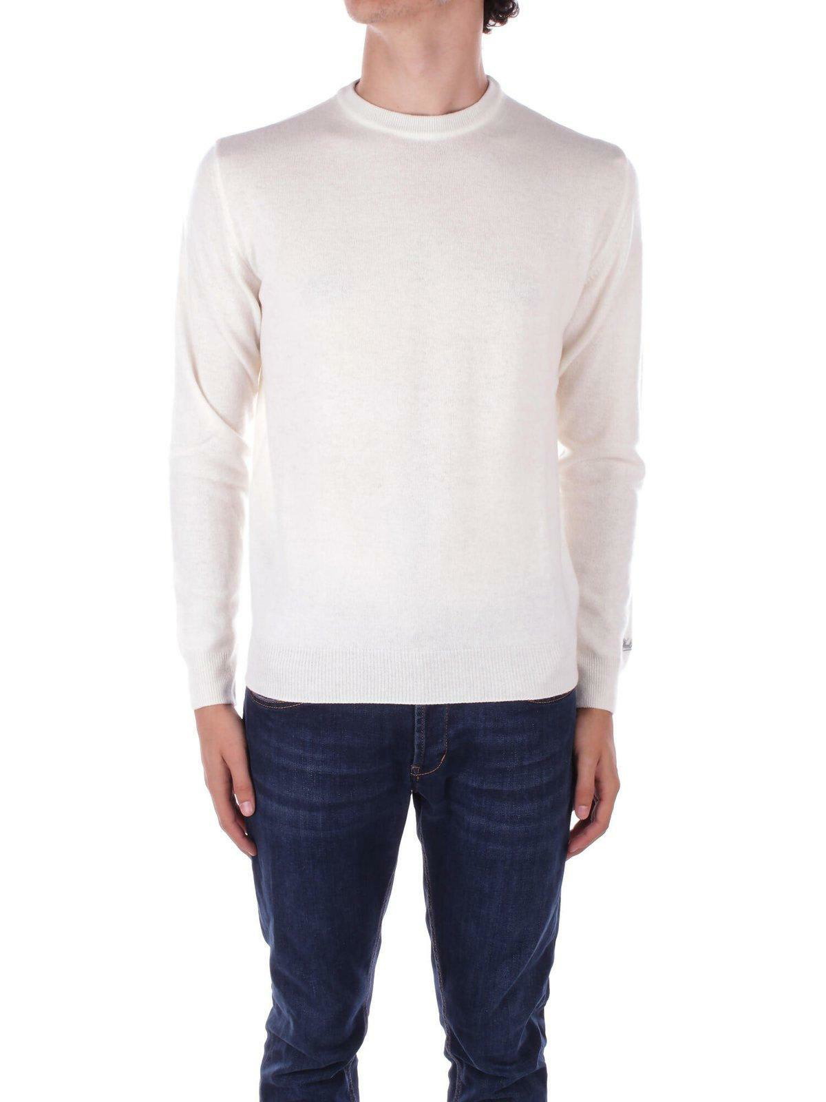 Woolrich Logo Embroidered Crewneck Jumper Woolrich