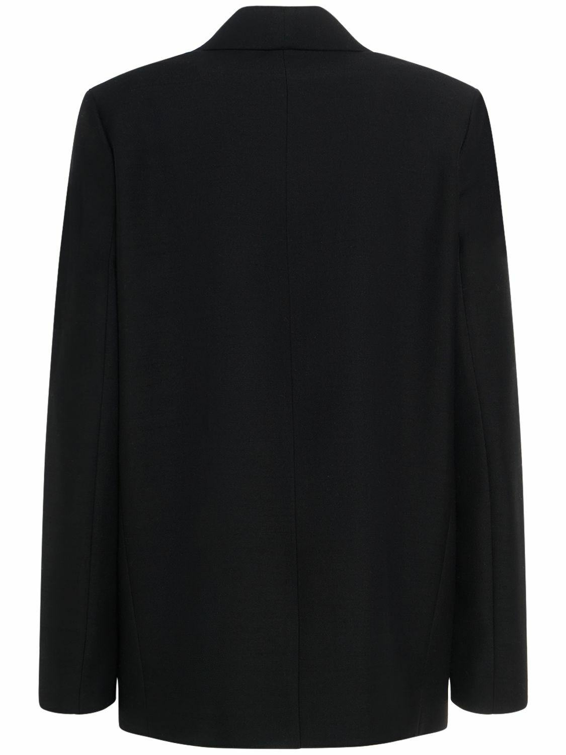 LORO PIANA - Sheri Cotton & Silk Jacket W/wide Lapels Loro Piana