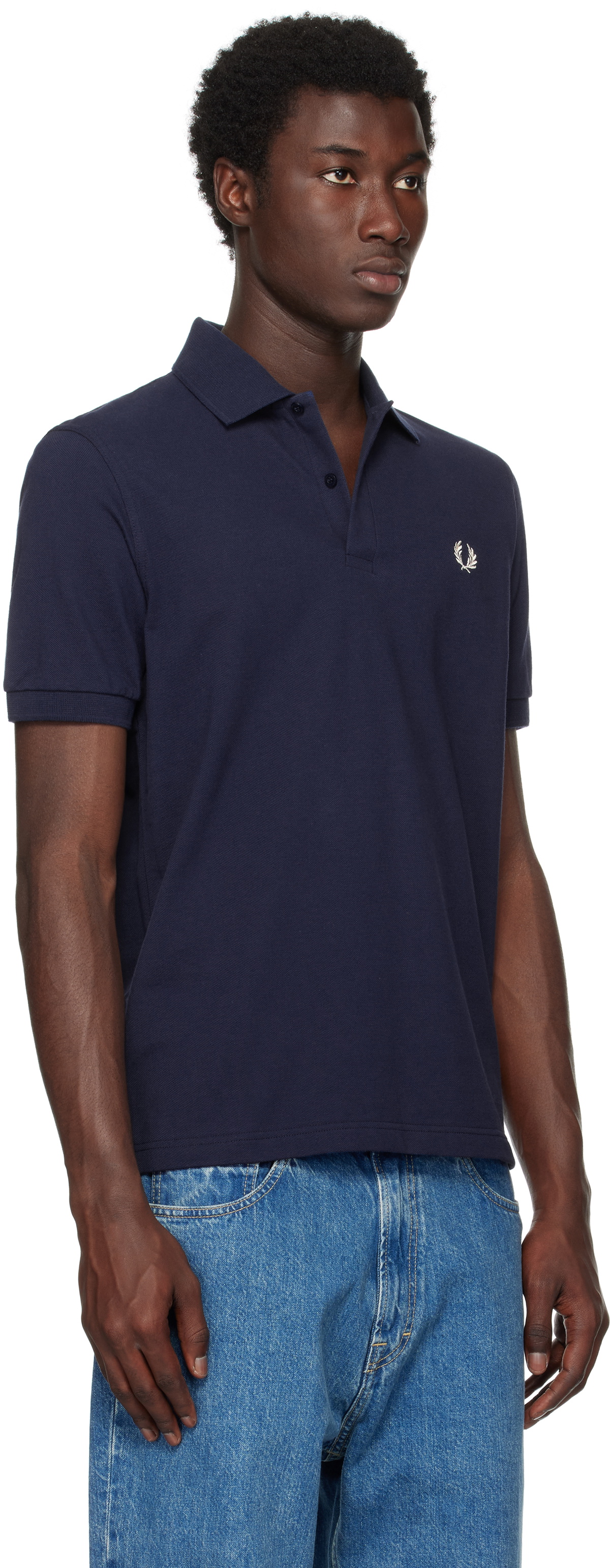 Fred Perry Navy 'The Fred Perry Shirt' Polo Fred Perry