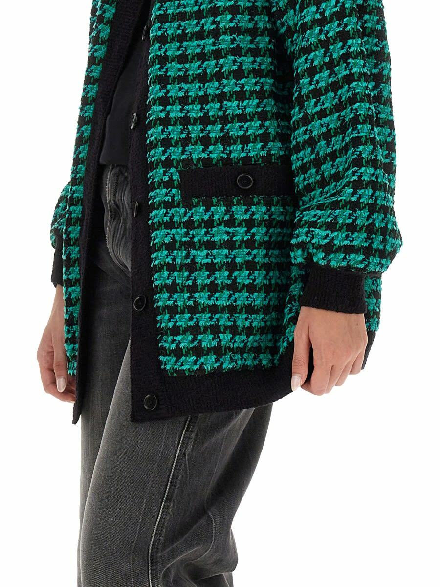 MSGM Houndstooth Tweed Jacket MSGM
