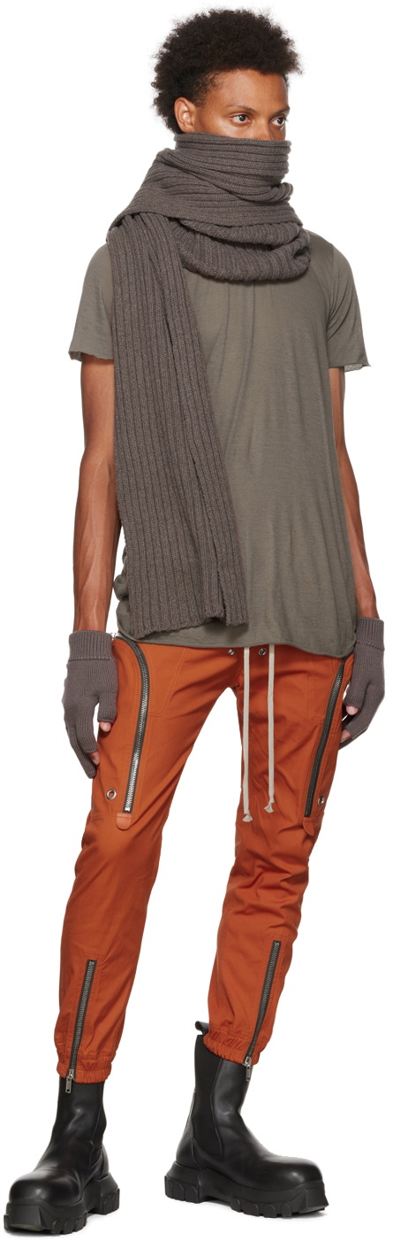 Rick Owens Orange Bauhaus Cargo Pants Rick Owens Rick Owens Orange Bauhaus Cargo Pants Rick Owens