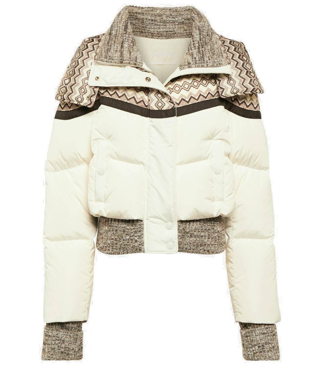 Chloé Printed puffer jacket Chloe