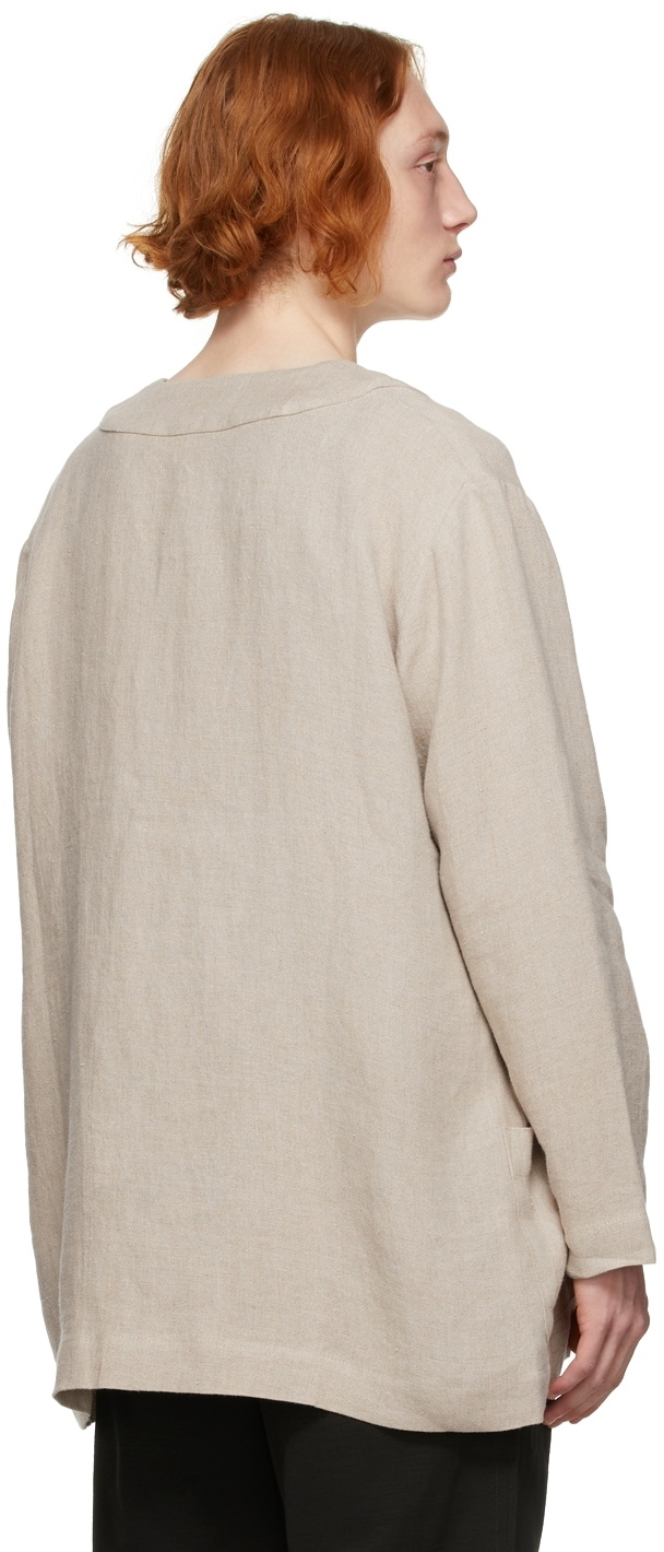 COMMAS Beige Linen Jacket Commas