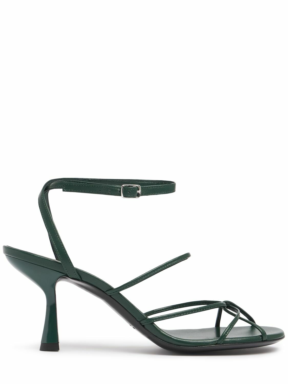 CHRISTOPHER ESBER 70mm Blaze Leather Sandals Christopher Esber