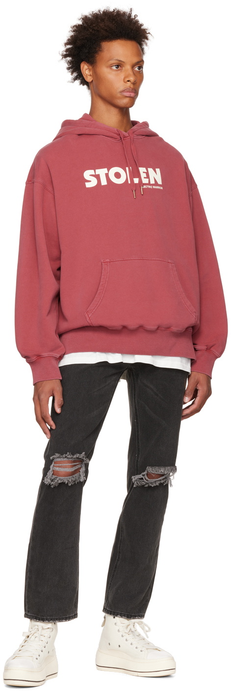 Stolen Girlfriends Club Red Gig Poster Hoodie Stolen Girlfriends Club