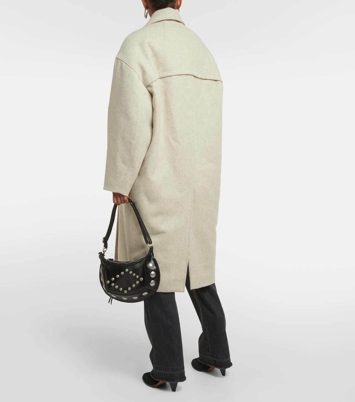 Isabel Marant Fabiola oversized wool coat Isabel Marant