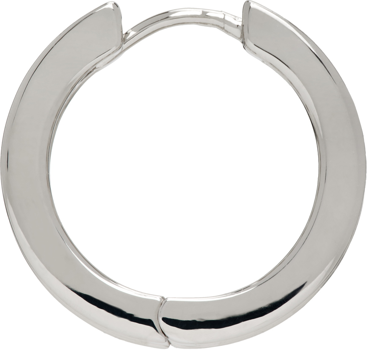 Vivienne Westwood Silver Westminster Single Hoop Earring Vivienne Westwood
