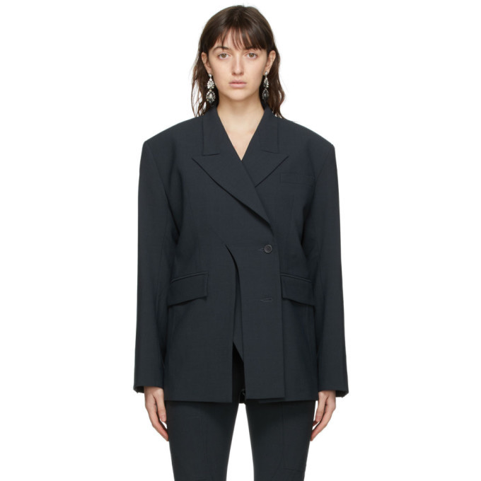 Ottolinger Grey Wrap Blazer Ottolinger