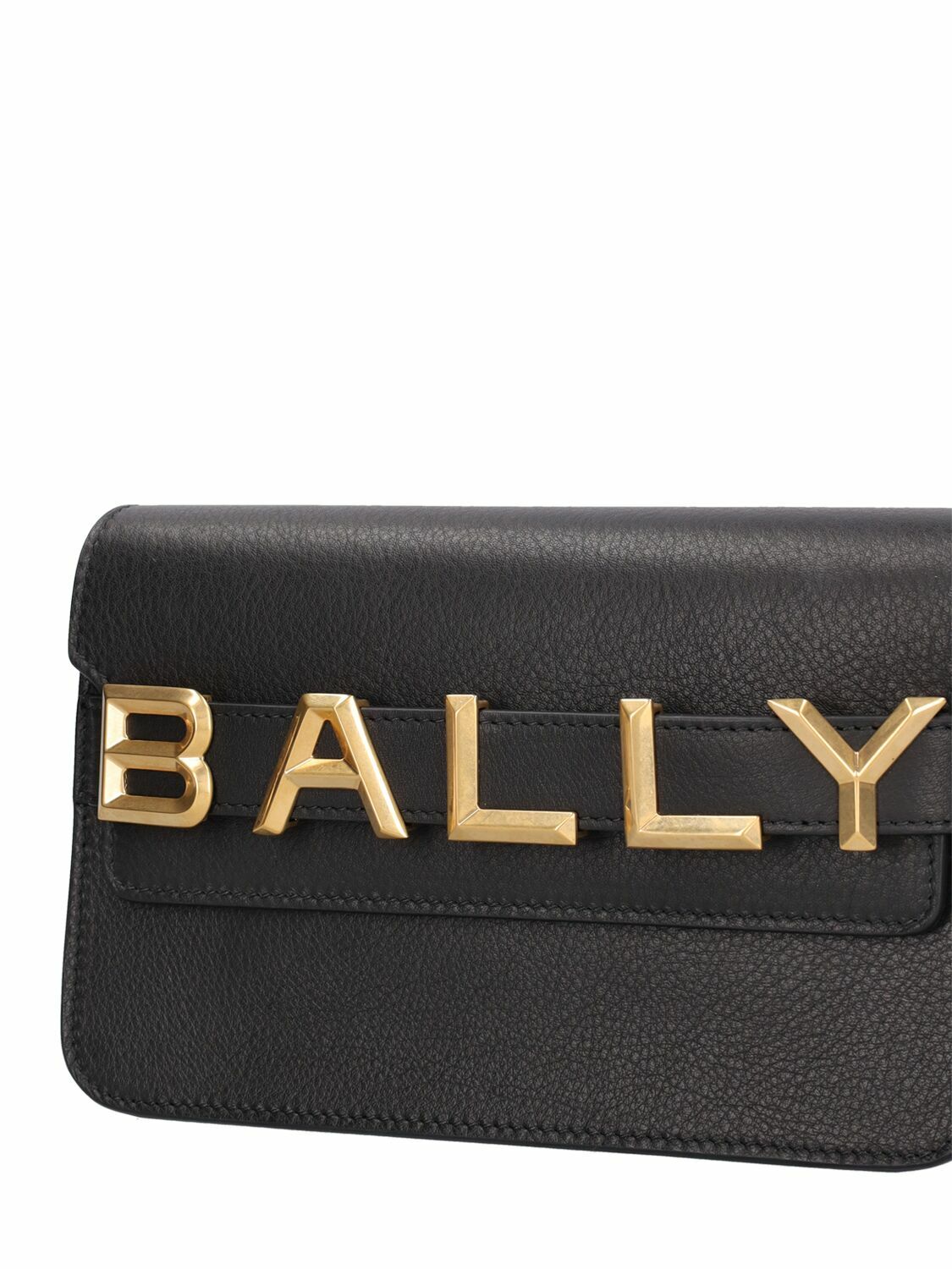 BALLY - Logo Crossbody Leather Bag Bally
